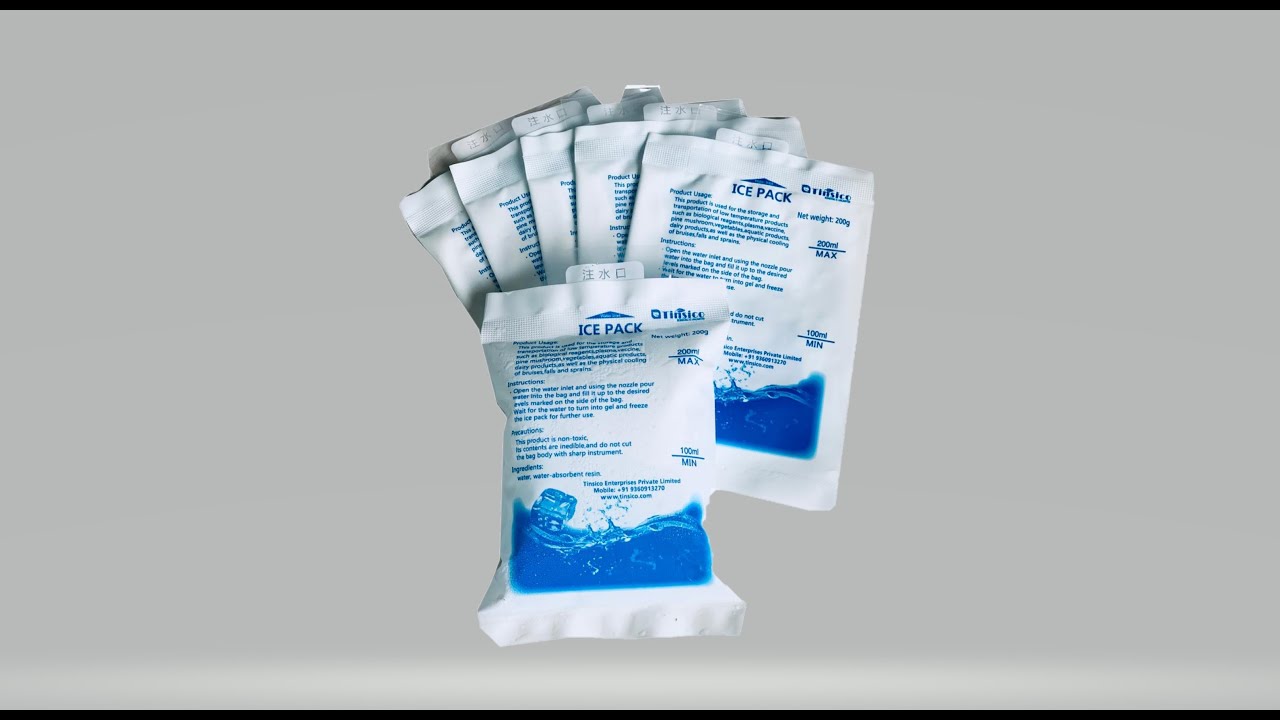 TINSICO Water Injection Ice Gel Pack - YouTube