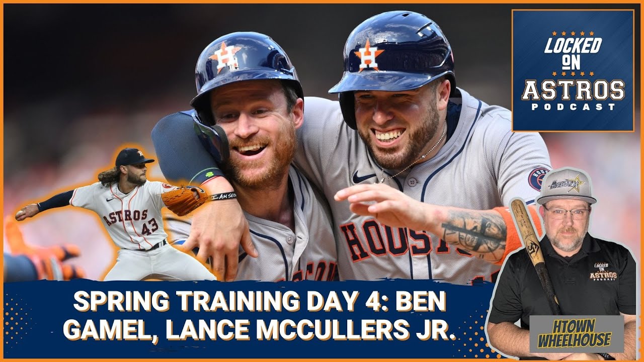 Astros Spring Training Player Interviews - YouTube