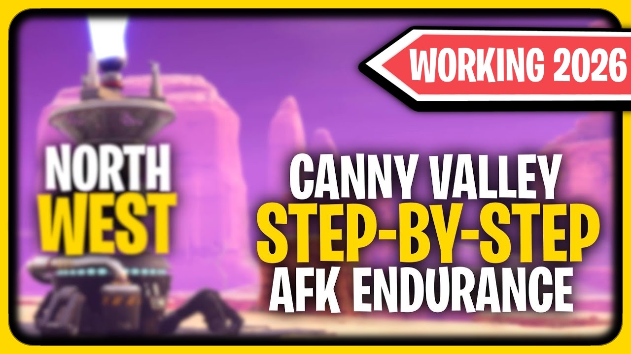 Fortnite STW Endurance AFK - Canny Valley NORTH WEST (Full Build ...