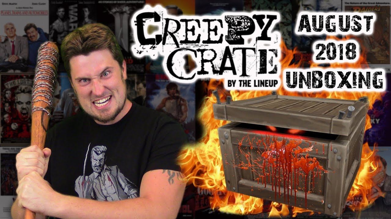 Creepy Crate Unboxing: August 2018 - YouTube