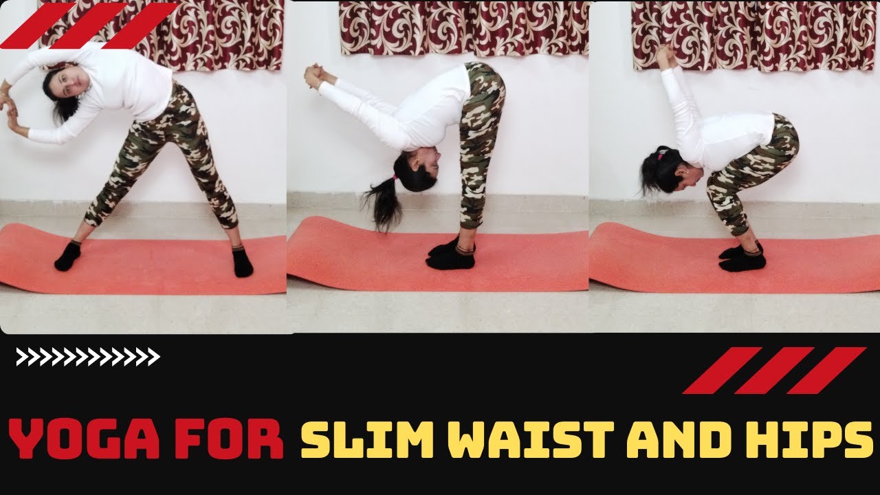 How To Get A Slim Waist| Yoga For Round Hips| Increase Height| Slim ...