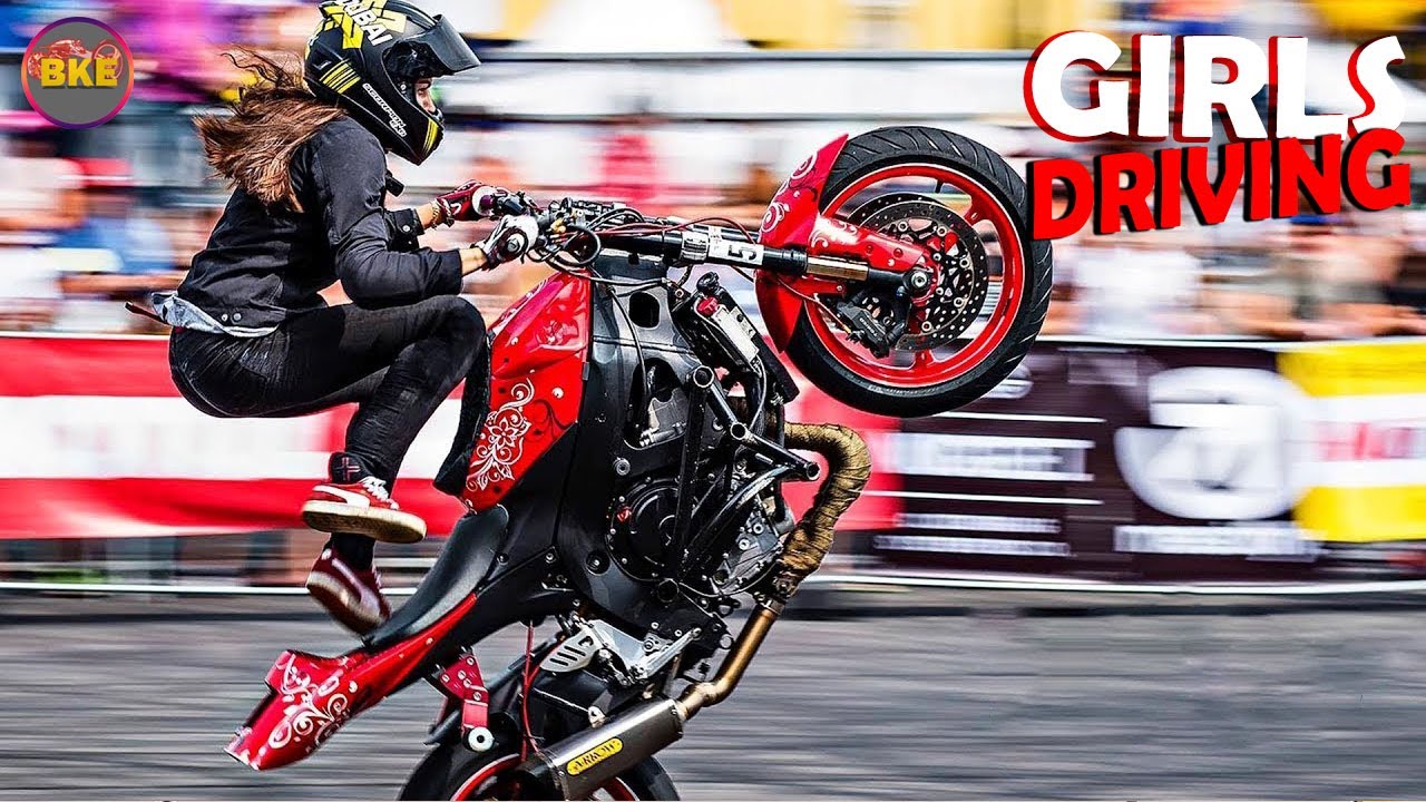 BIKER GIRL'S MISTAKE - Epic & Crazy Motorcycle Moments | Motorcycle ...