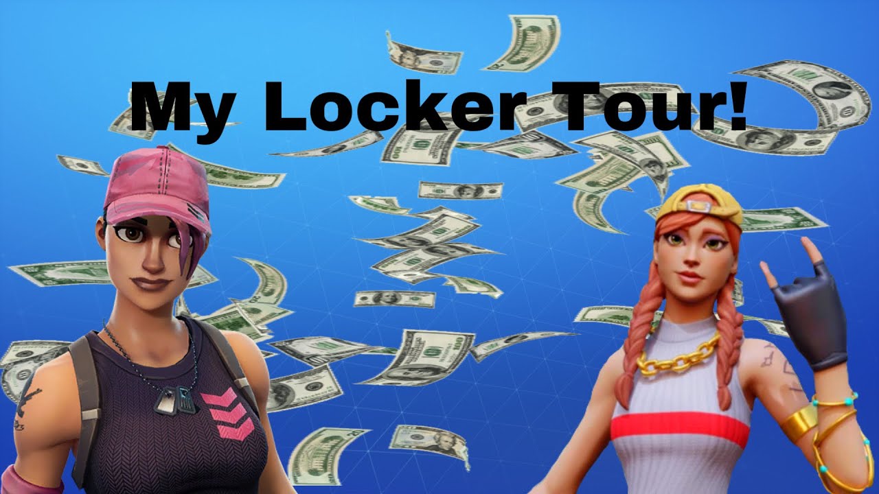 My $3,000 Fortnite Account (Locker Show) - YouTube