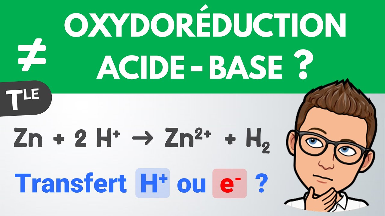 Réaction acido-basique ou oxydoréduction ? | Terminale spécialité | Chimie - YouTube