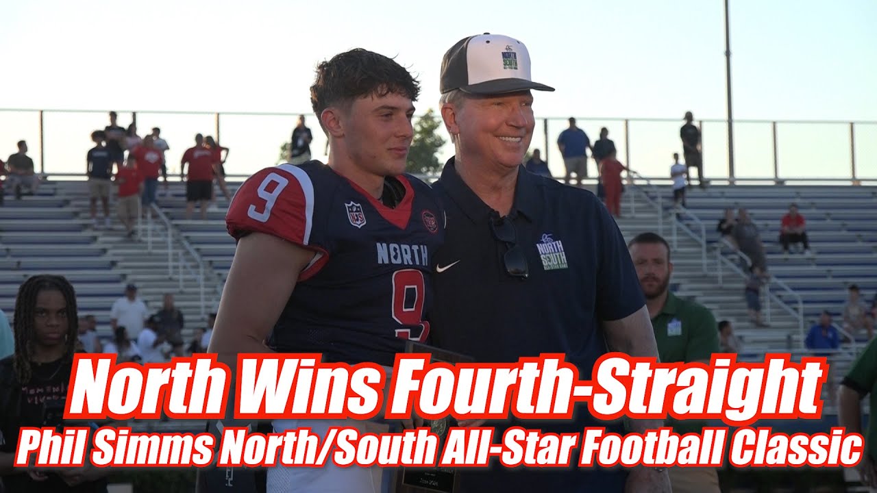 North 20 South 18 | HS Football | 2024 Phil Simms North/South All-Star ...