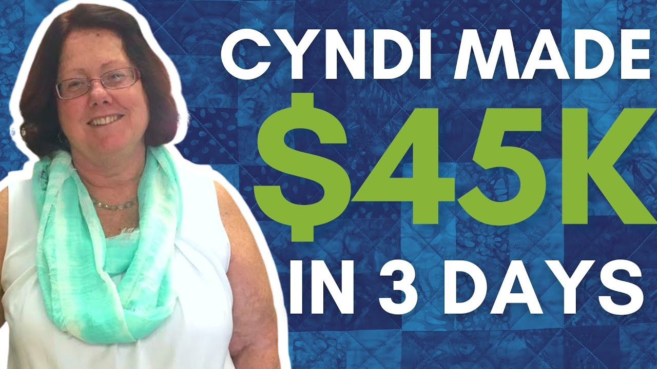 Cyndi Made $45,000 in 3 Days - Retail Success Story - YouTube