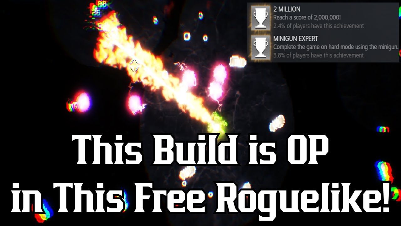 This Minigun Turned into a Blaze Death Machine! (This Amazing Roguelike ...