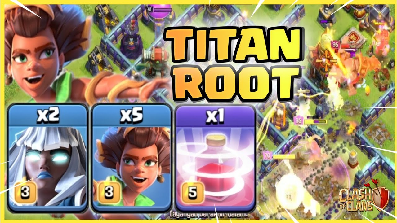 NEW Electro TITAN ROOT Rider Attack Strategy + RECALL Spell - TH16 Attack Strategy - YouTube