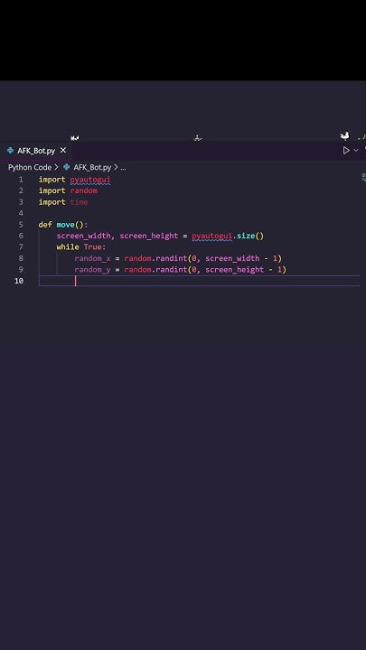 How To Build An Afk Bot Programming Softwareengineer Webdevelopment Python Programmingtips
