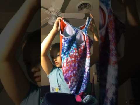 All my bathing suits\\ leotards\\ school uniform shirts