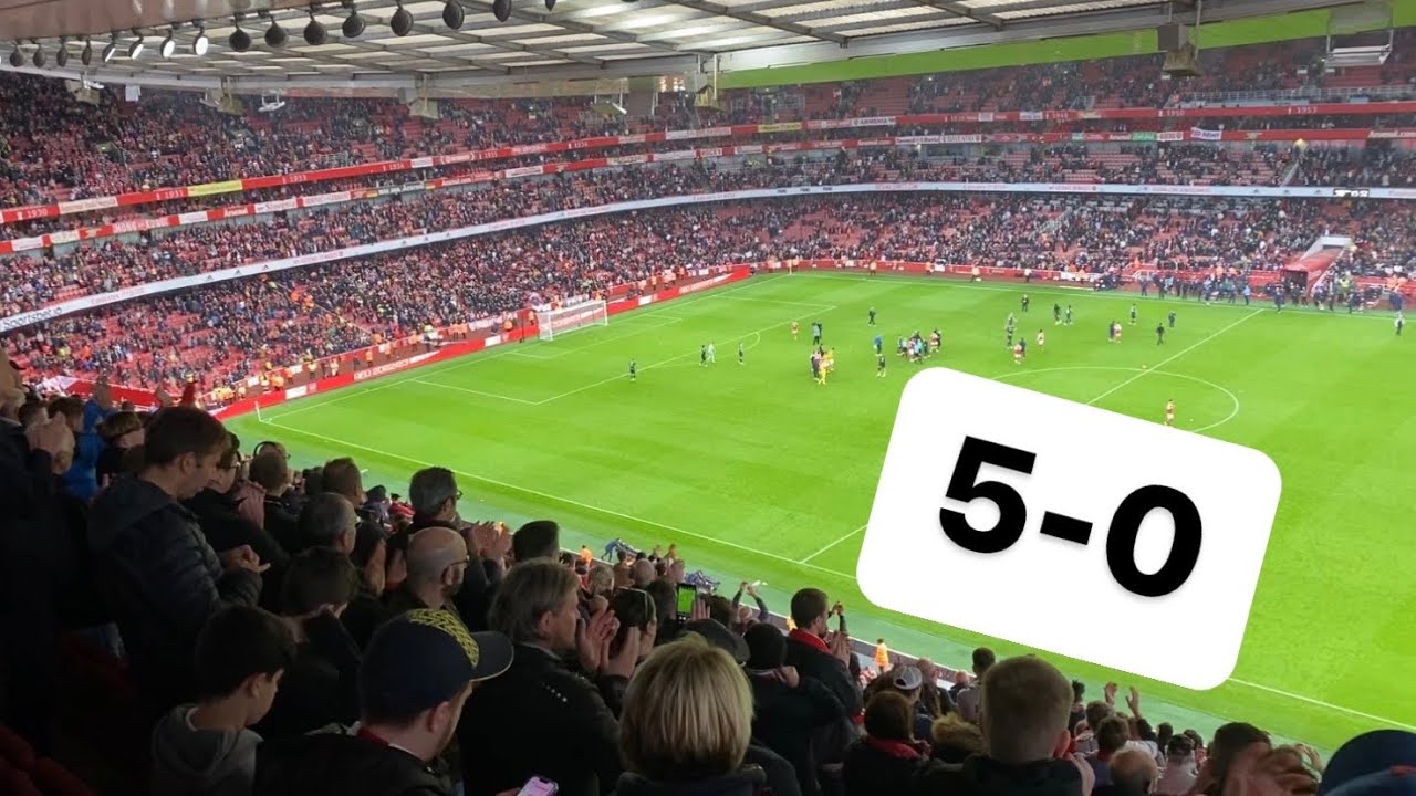 STILL TOP! Full Time Scenes 🔴⚪️ Arsenal vs Nottingham Forest 5-0 (30/10 ...