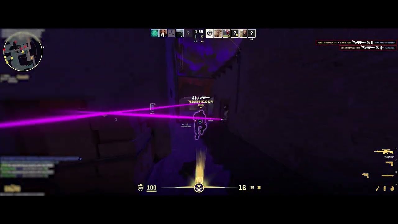 CS2 hvh highlights gamesense/neverlose - YouTube