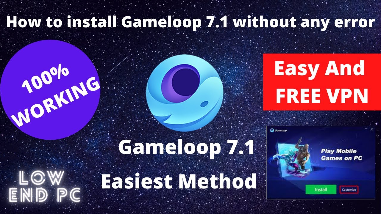 How to install Gameloop 7.1 without any errors | All error codes ...