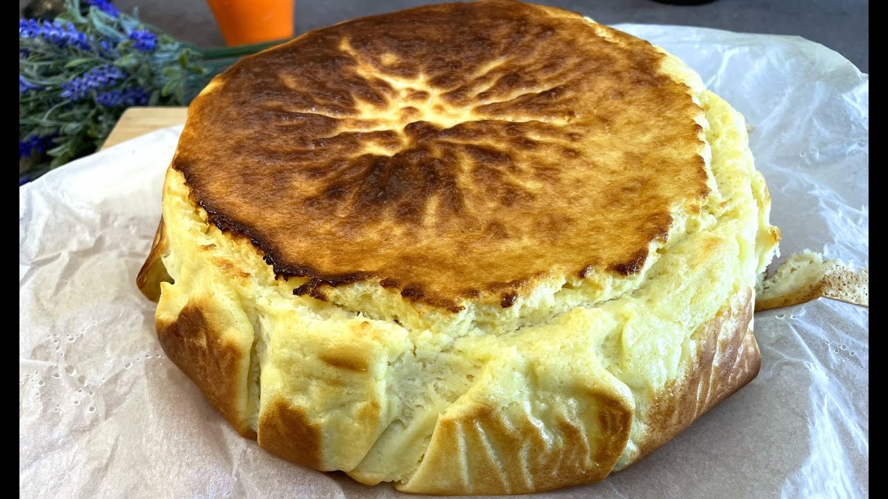 Cea mai cremoasa pasca fara aluat‼️Reteta basca simpla si rapida🧈 - YouTube