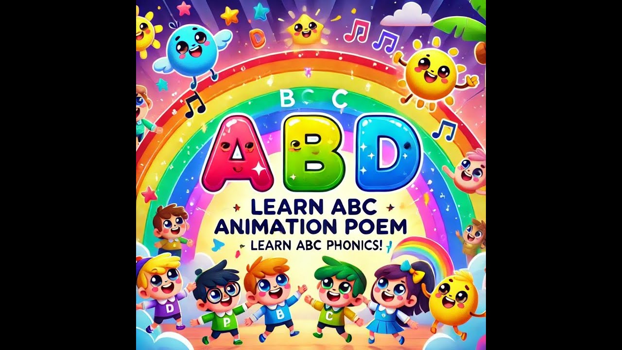 Sing and Learn: ABCD Phonics Poem with Animated Characters! - YouTube