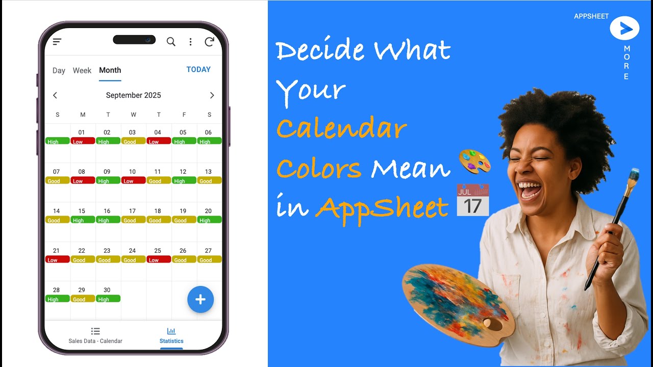 How to Set Your Calendar Colors in AppSheet! 🎨🔥 - YouTube