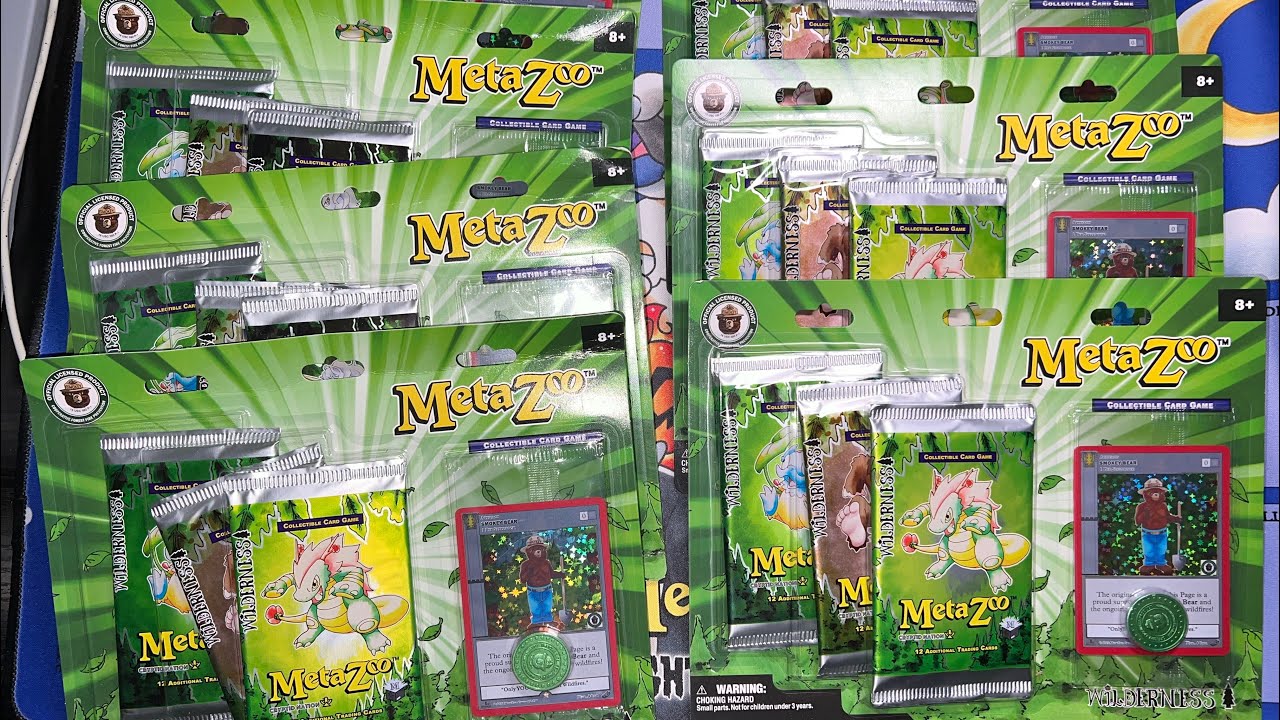 MetaZoo X Target Smokey the bear Blister pack opening - YouTube