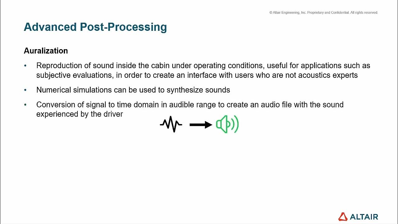 Altair Compose: NVH Post-Processing - YouTube
