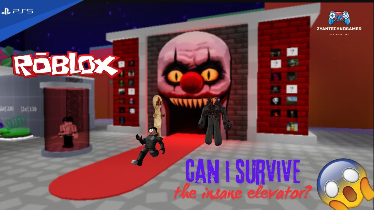 "What’s Hiding in the Insane Elevator? Roblox’s Scariest Adventure Yet ...