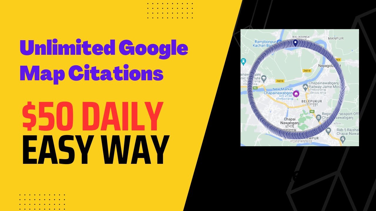 How to Create Unlimited Google Map Citations| Create Map Points and ...