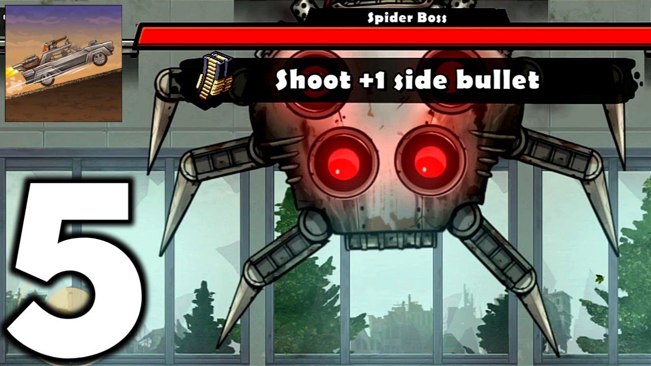Earn to Die Rogue - Abandoned Mall | Spider Boss | Earn to Die Rogue ...