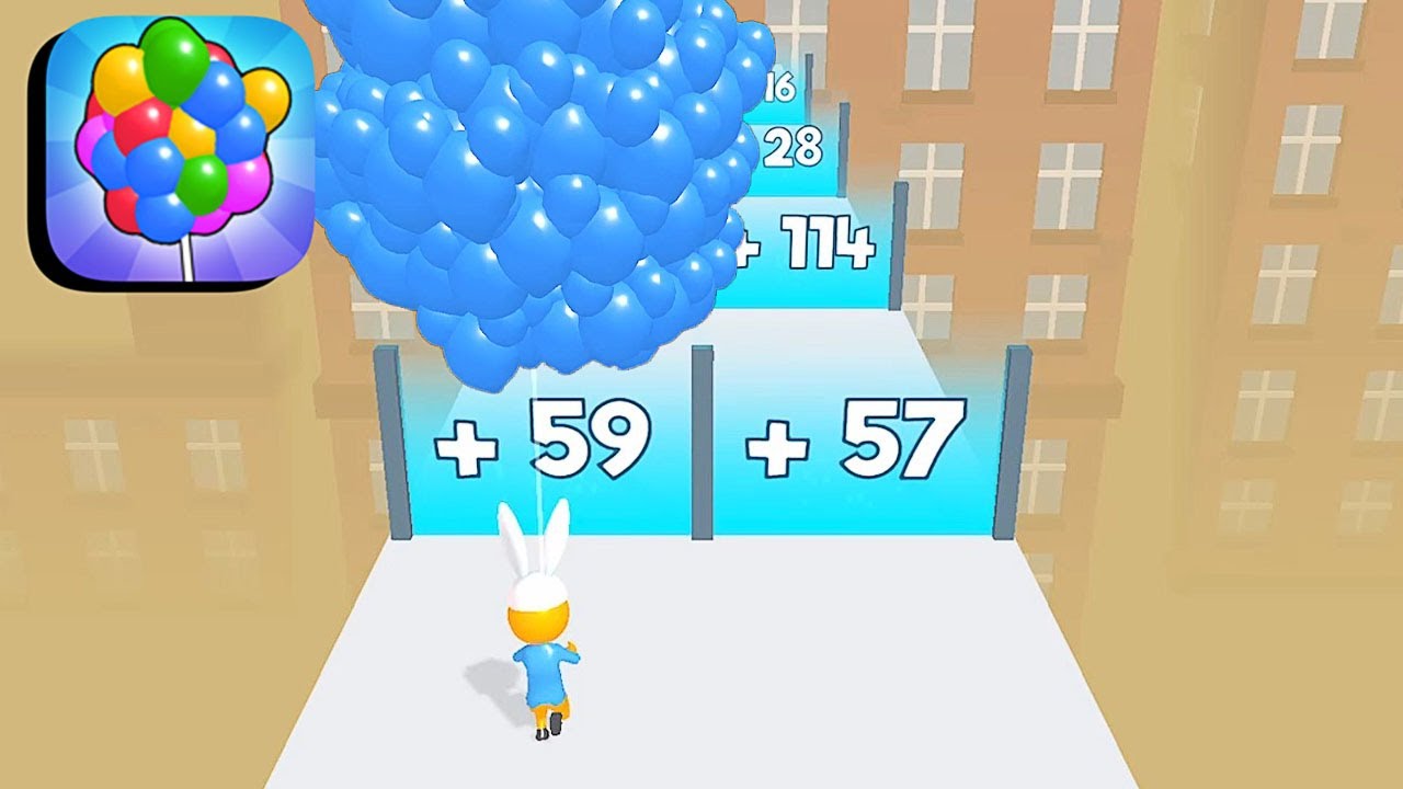 Balloon Run - All Levels Gameplay Android,ios (Part 37) - YouTube