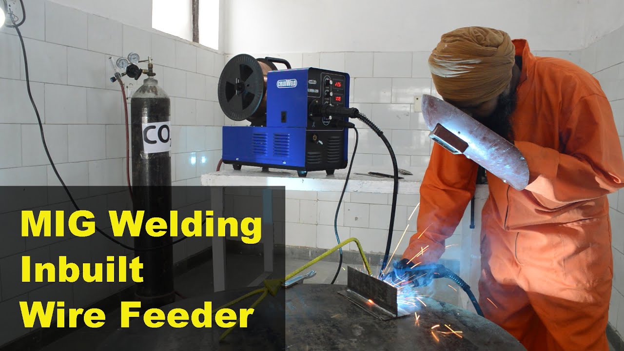 Inbuilt Wire Feeder Single Phase MIG Welding Machine - Call/WhatsApp ...