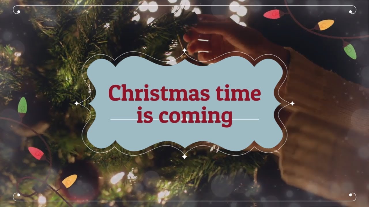 KINDERGARTEN 2 - CHRISTMAS POEM "CHRISTMAS TIME IS COMING" - YouTube