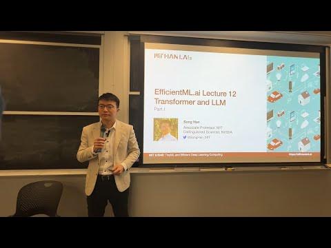 EfficientML.ai Lecture 12 - Transformer and LLM (Part I) (MIT 6.5940, Fall 2023) - YouTube