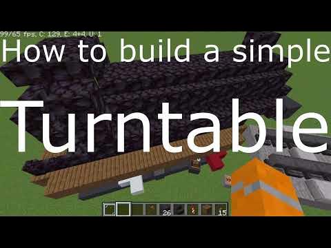 Minecraft Create Mod - How to build a simple turntable - YouTube
