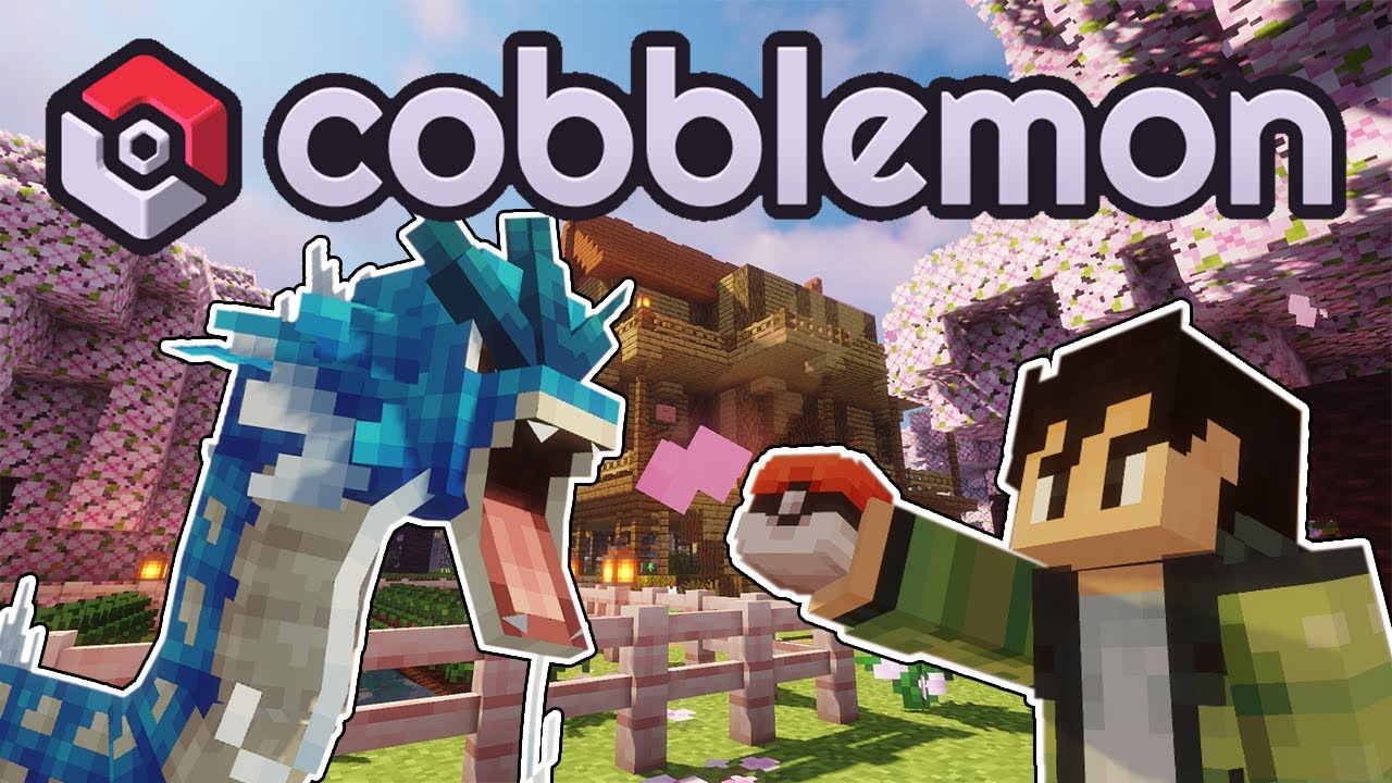 I PLAYED THE BEST POKEMON MOD FOR MINECRAFT 1.20 | COBBLEMON WITH ...