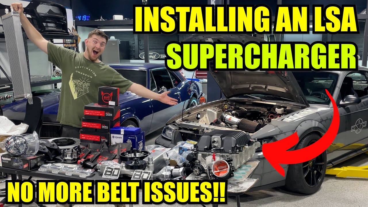 MORE POWER!! Complete LSA SUPERCHARGER Installation Series. Ep: 1 - YouTube