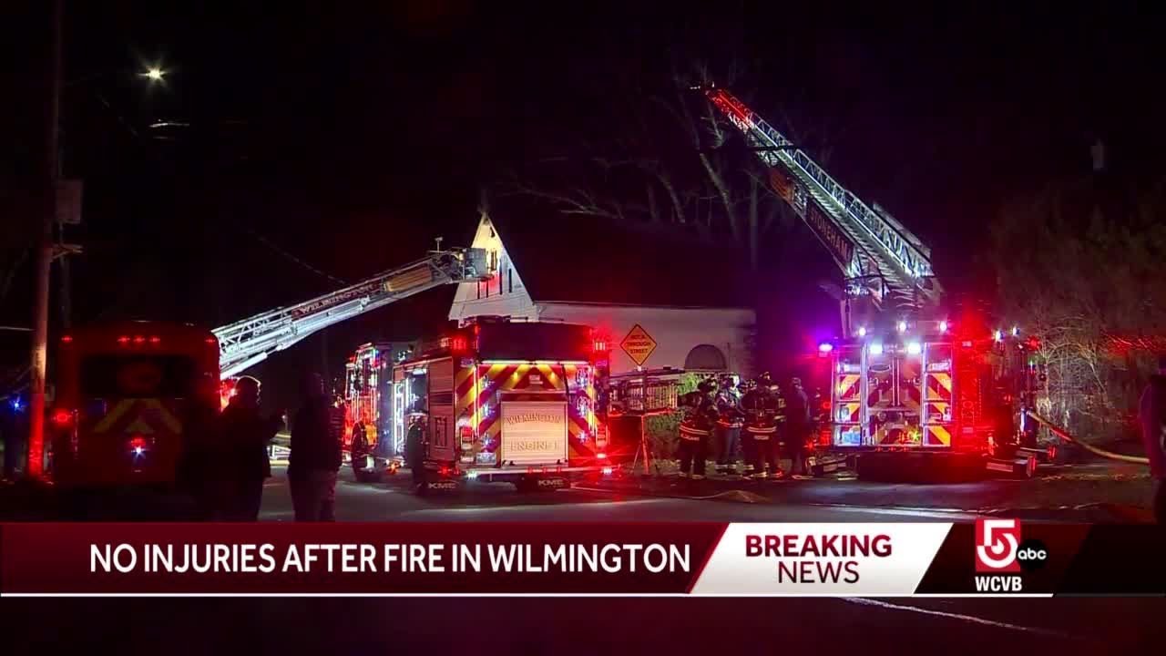 No injuries after barn fire in Wilmington - YouTube