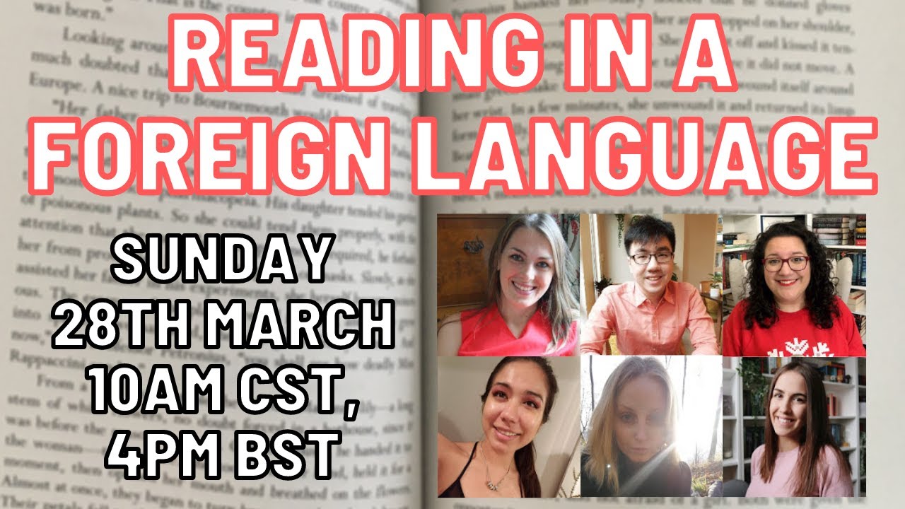 Reading in a Foreign Language Discussion - YouTube