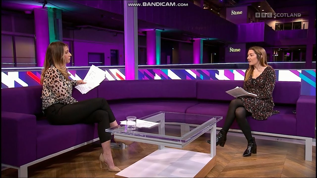 Hope Webb - Black Tights & Ankle Boots - The Nine 8/2/22 - YouTube