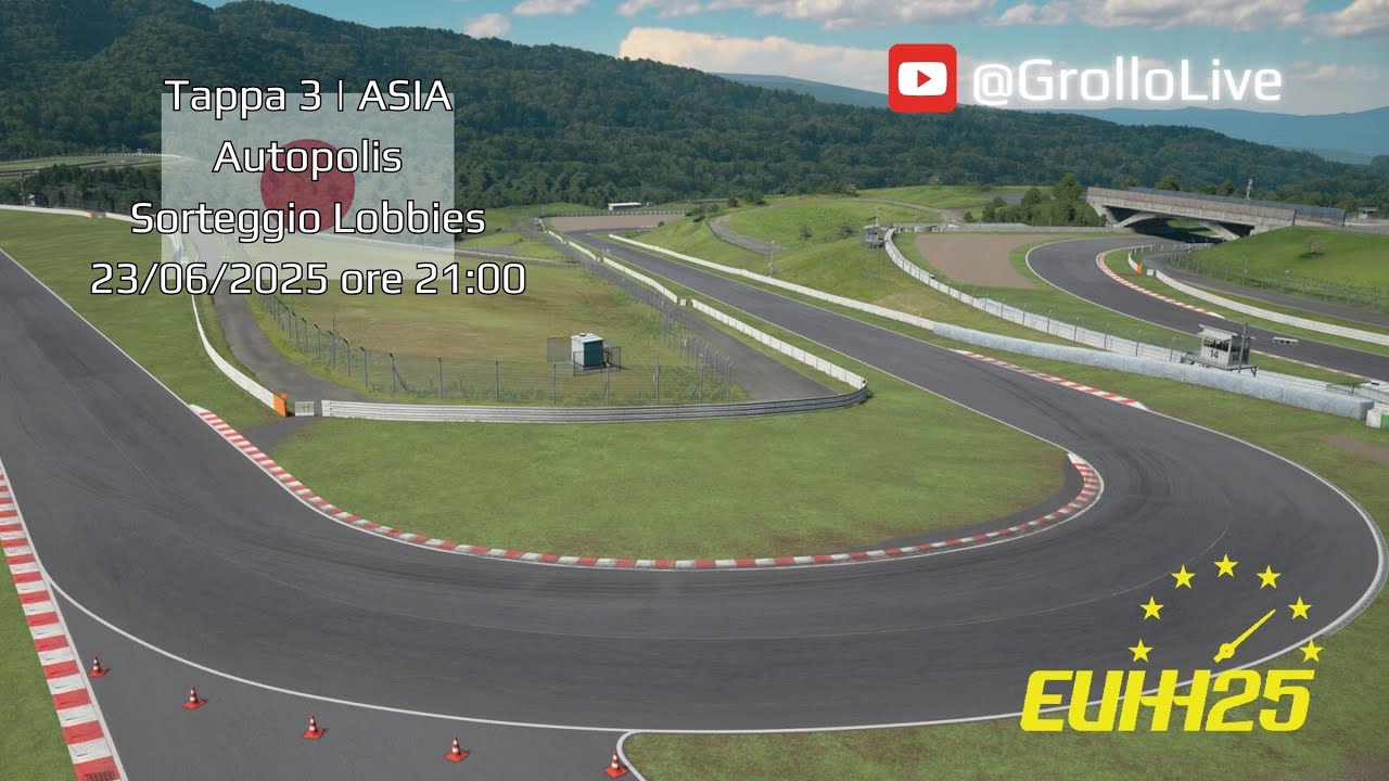 EUHH25 | Sorteggio lobbies Gara 3 | Autopolis - YouTube