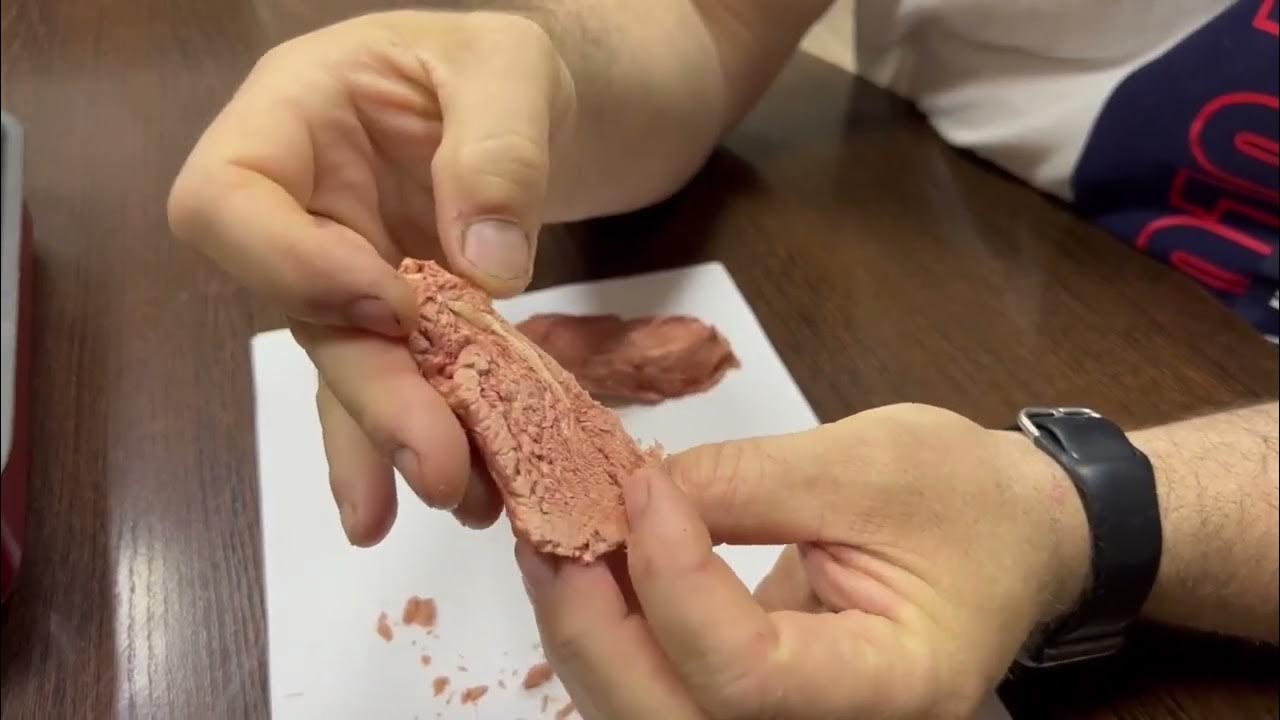 Мясо говядины сублимированное - YouTube