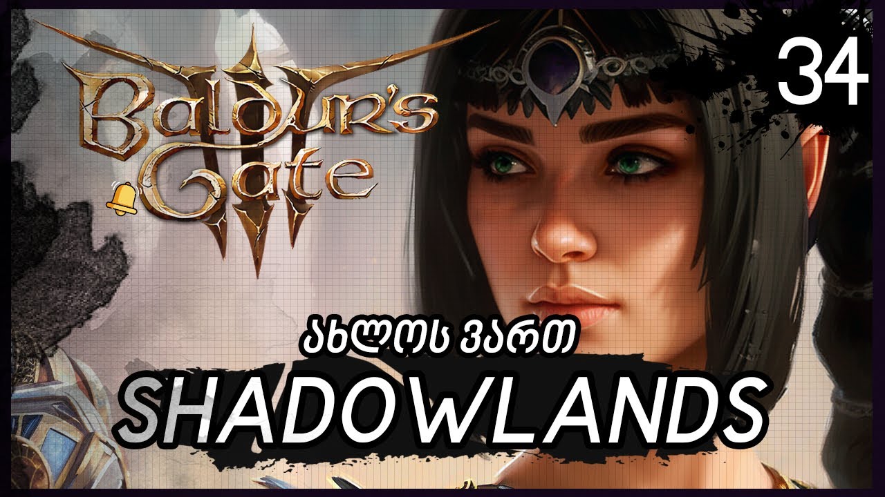 Baldurs Gate 3 ქართულად ეპ 34 სანამ შევალთ Moonrise Tower ში