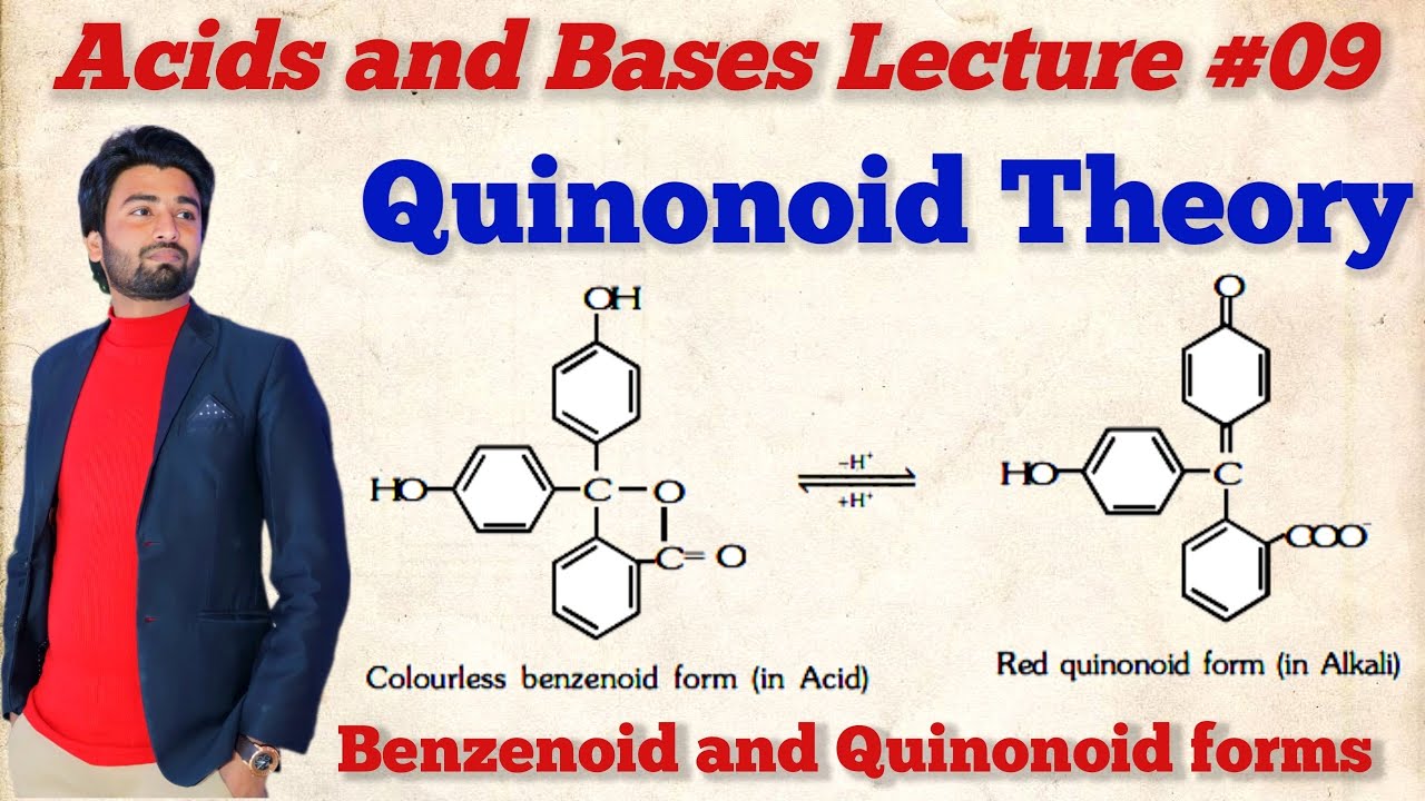 Quinonoid Theory of Acid Base Indicators || Quinonoid and Benzenoid ...