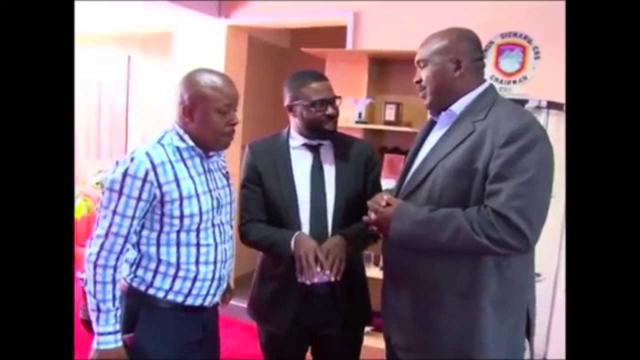 African Arts & Culture Consultant Antony Njagi & Tchouta Pay a courtesy ...