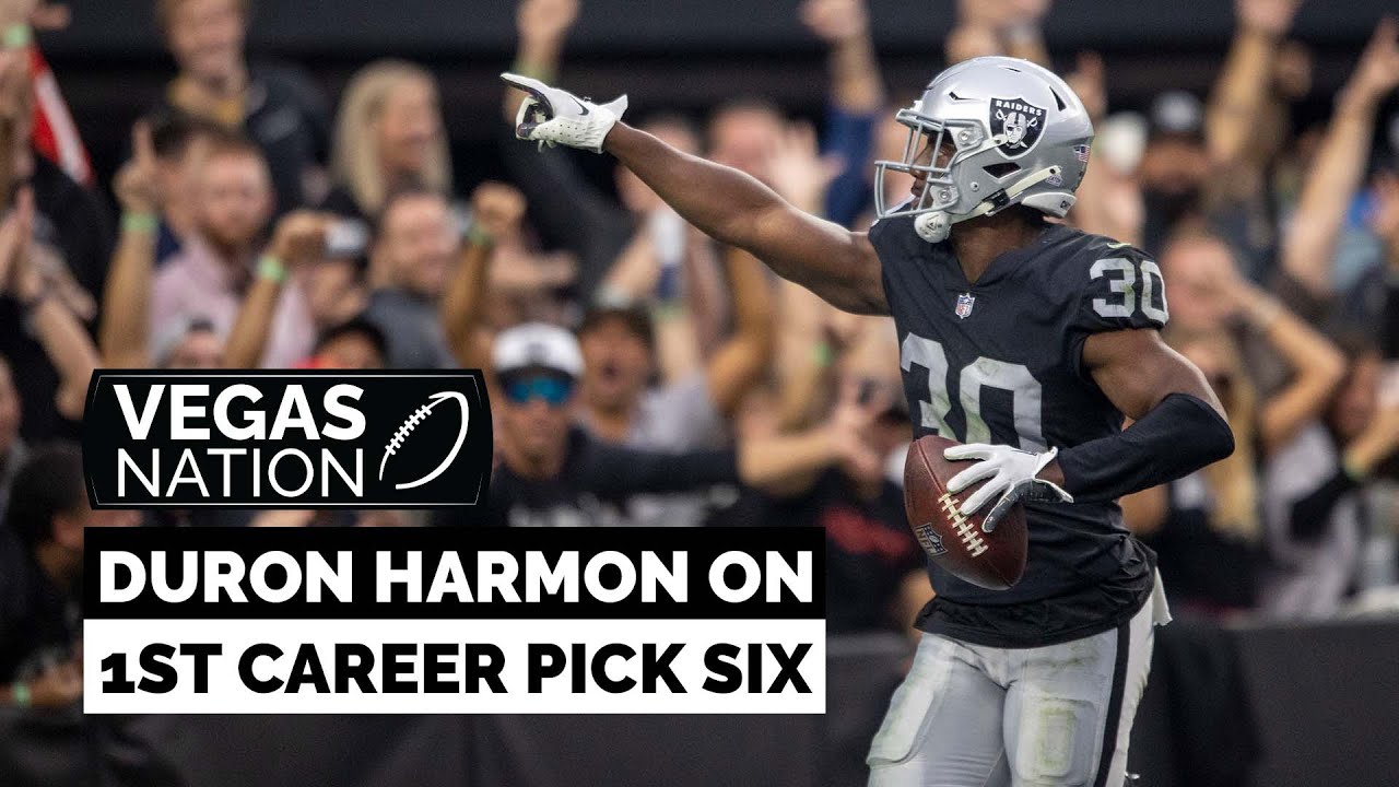 Duron Harmon Nabs First Career Pick Six - YouTube
