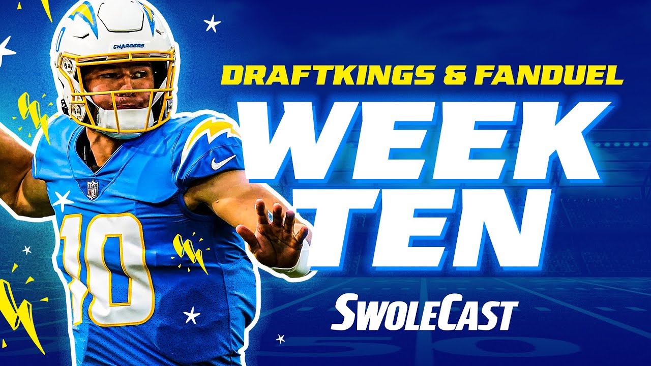 Week 10 Nfl Draftkings And Fanduel Dfs Lineup Advice Swolecast Youtube