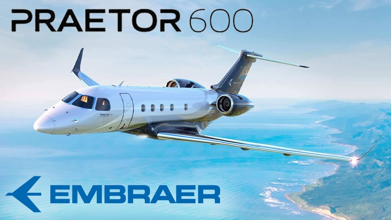 Inside $21M Embraer Praetor 600 - YouTube