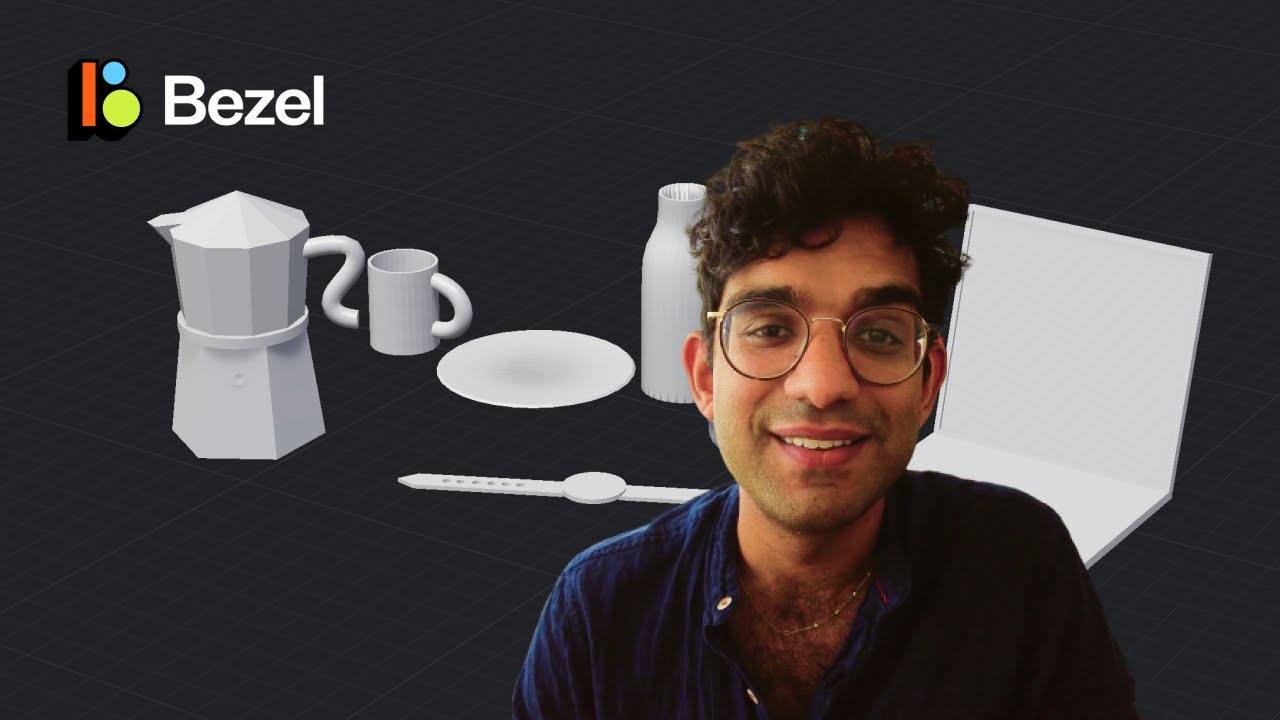 Trying out Bezel by designing simple objects... - YouTube