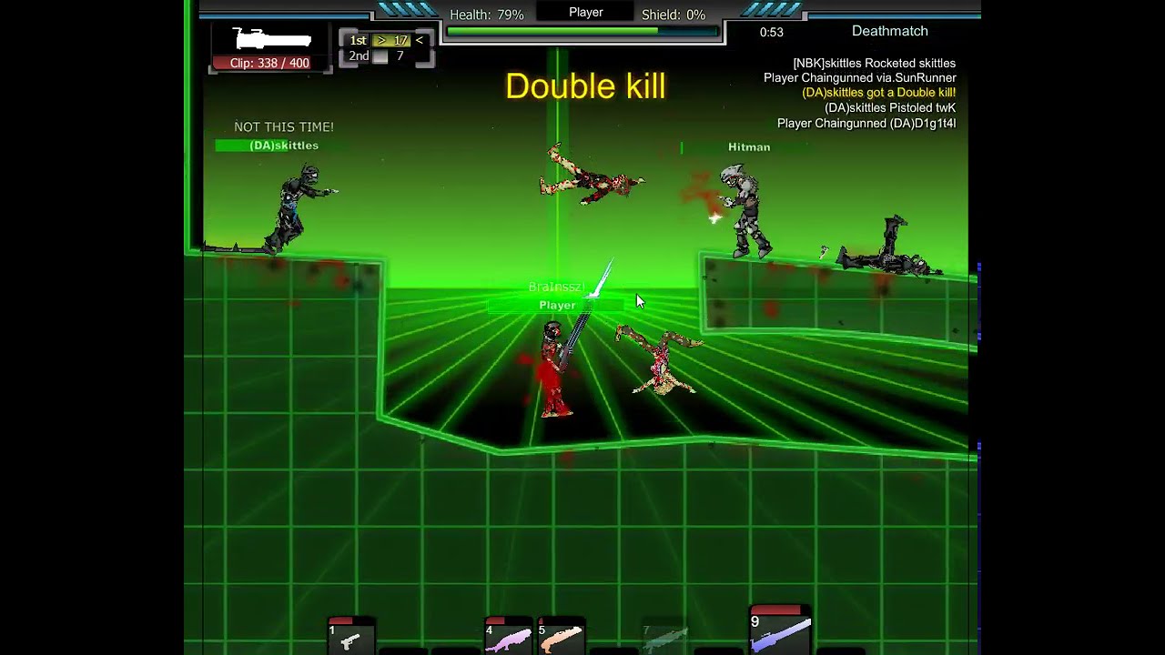 Raze 1 Flash Game - nostalgia - YouTube