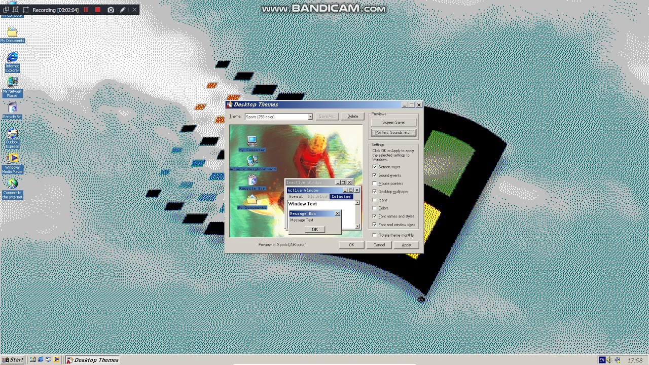 Plus! 98 Sounds on Windows 2000 - YouTube