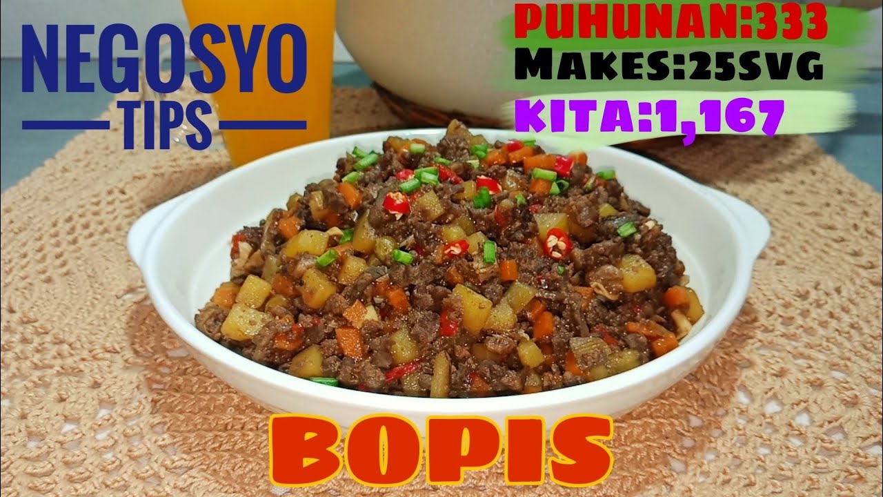 HOW TO COOK BOPIS|Filipino food|super quick and easy recipe| - YouTube