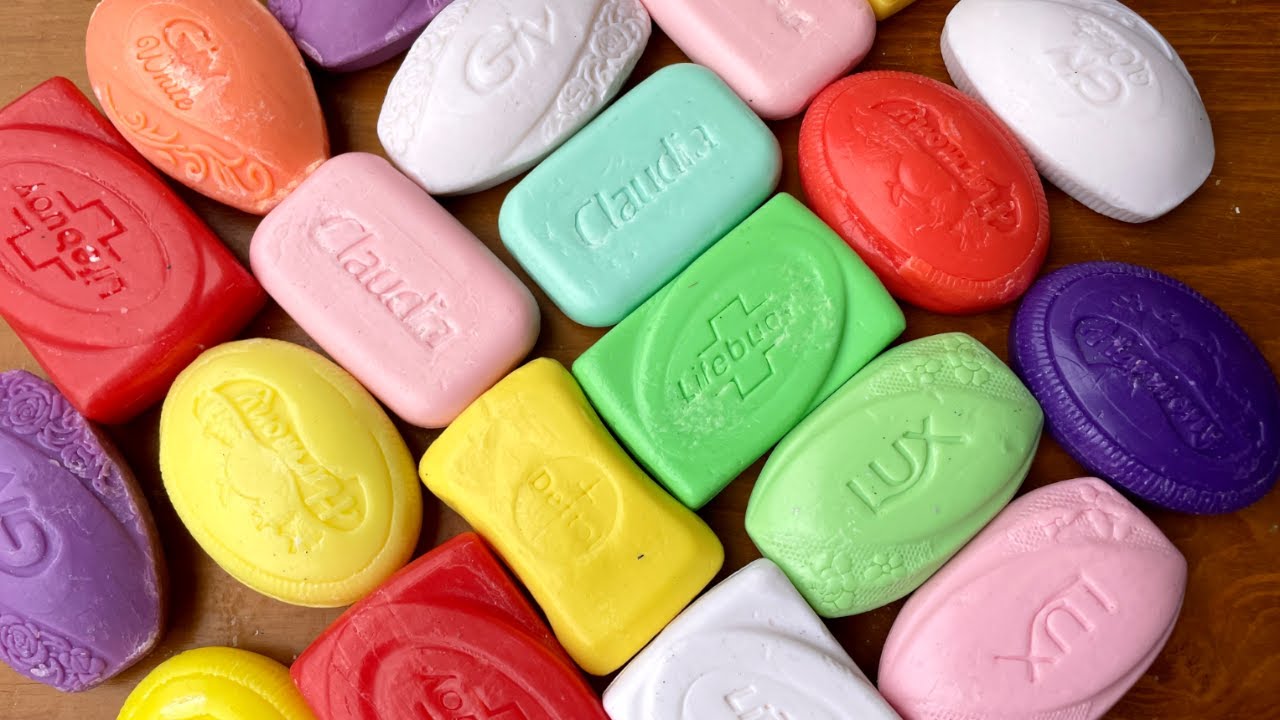 Unboxing Soaps 🧼 ASMR soap opening no talking no music 🧼 Satisfying ...