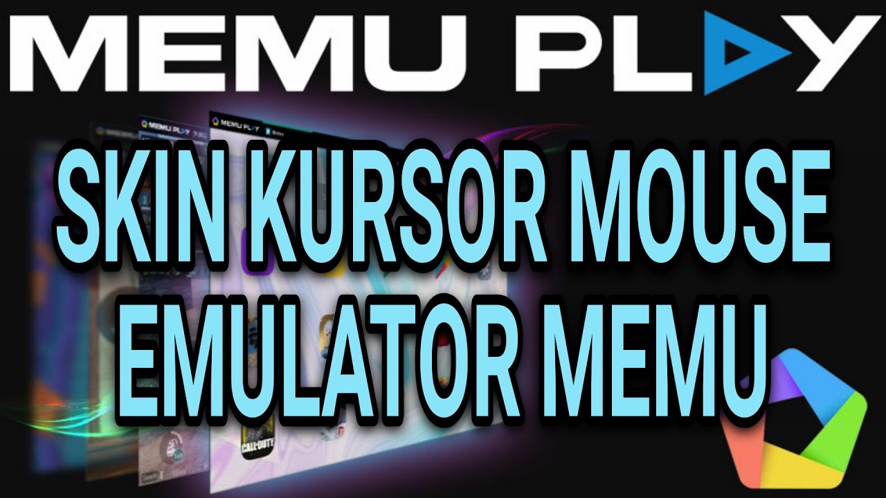 CARA MENGUBAH SKIN KURSOR MOUSE MEmu EMULATOR - YouTube