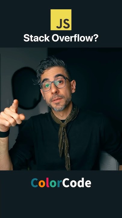 JavaScript Call Stack and Stack Overflow in 1 minute #shorts #js #coding #programming #tutorial ...